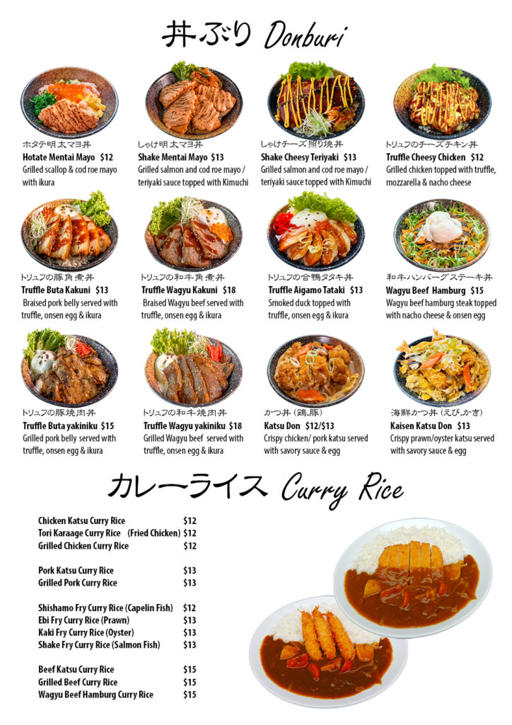 Menu - Tenkaichi Japanese BBQ Restaurant